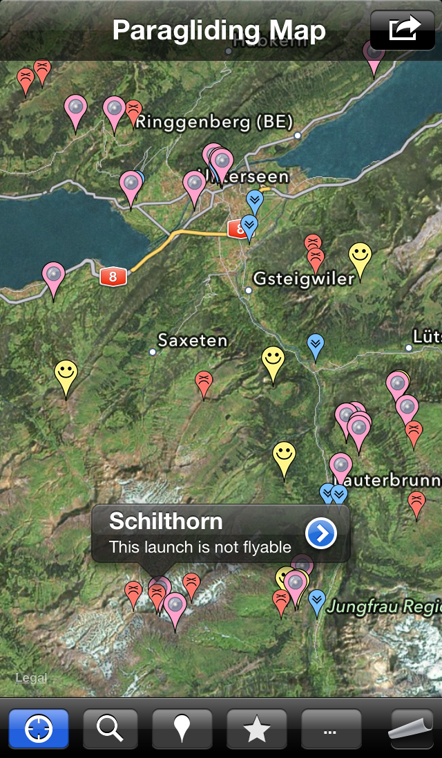 ⭐️ PARAGLIDING MAP - Paragliding Map for iOS