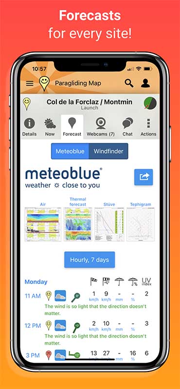 ⭐️ PARAGLIDING MAP