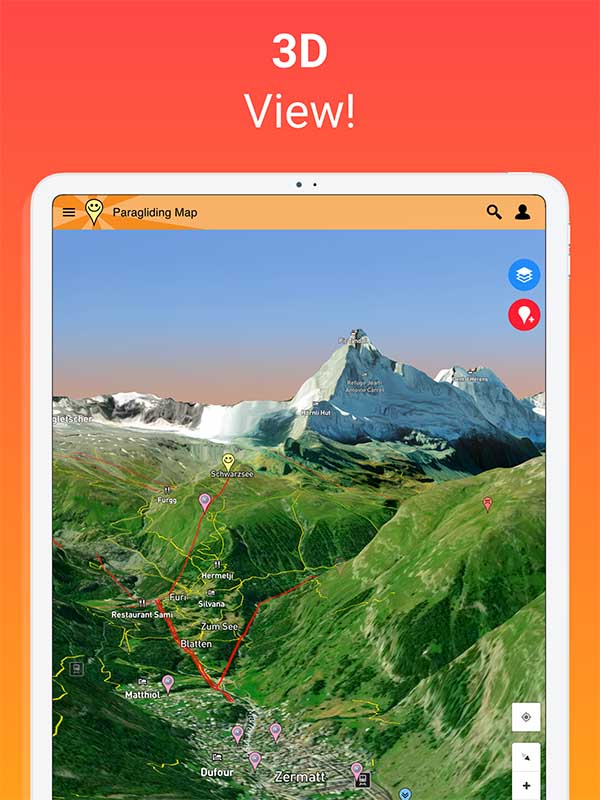 ⭐️ PARAGLIDING MAP